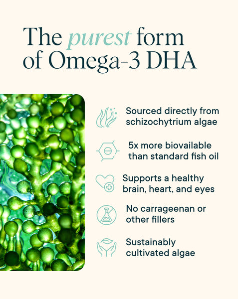 Plant-based DHA Omega-3