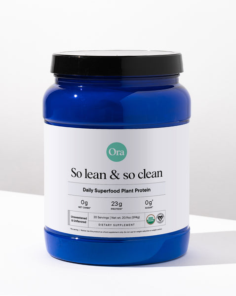 Organic Plant-based Protein Powder | So Lean & So Clean