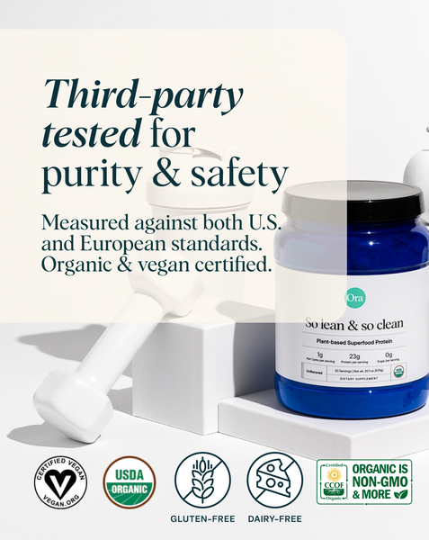 Organic Plant-based Protein Powder | So Lean & So Clean