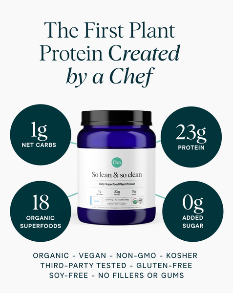 Organic Plant-based Protein Powder | So Lean & So Clean